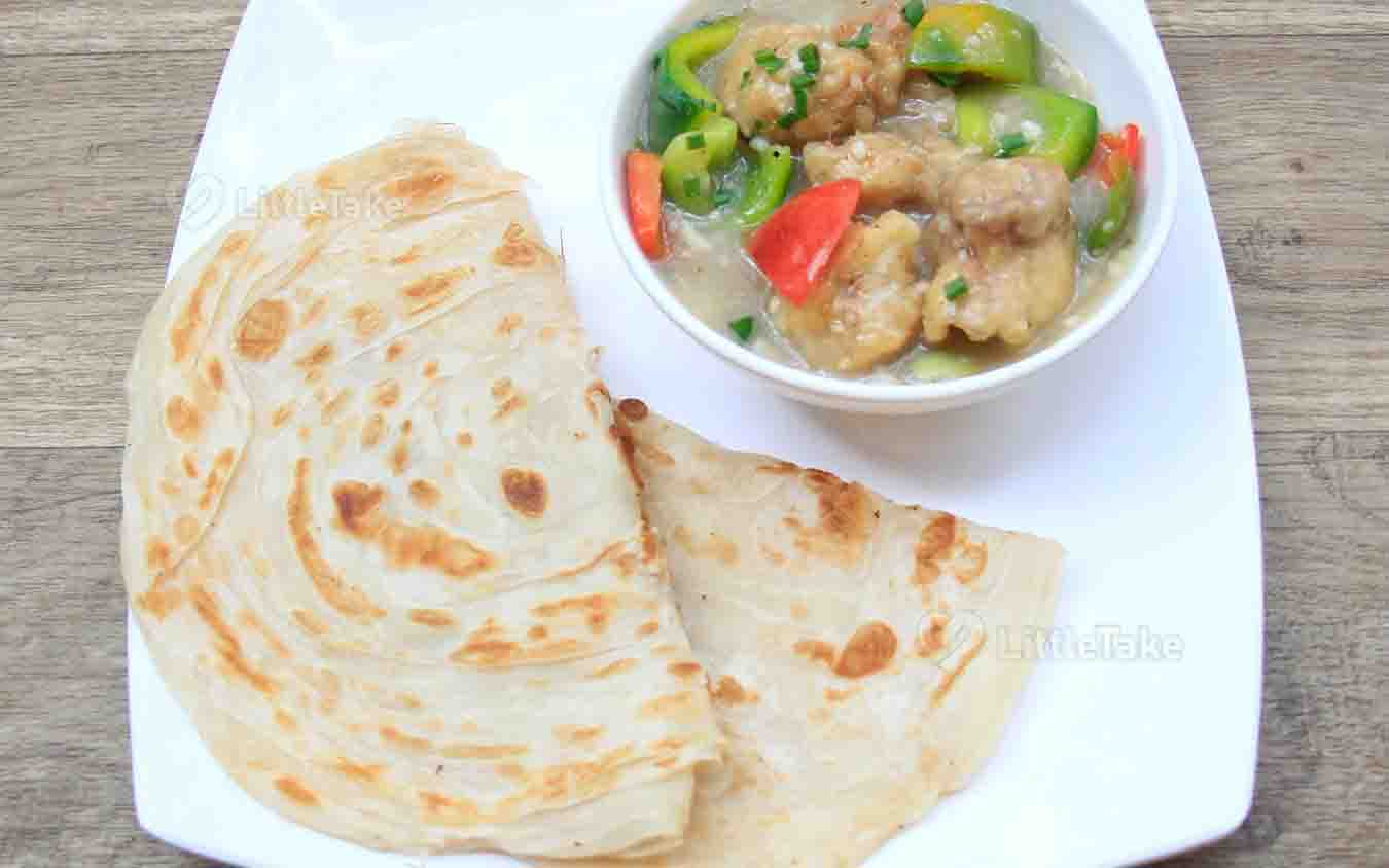 Kerala Parotta: Flaky Flatbread
