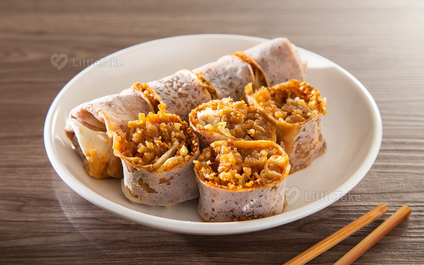 Savory Malaysian Popiah Spring Rolls